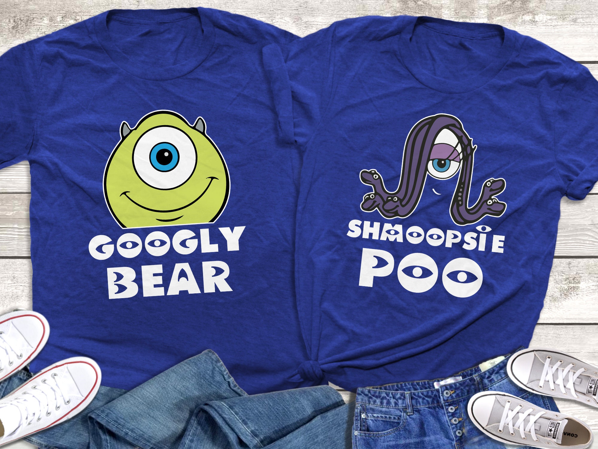 Googly Bear And Schmoopsie Poo Couple Shirts, Mike and Celia Shirt sold ...