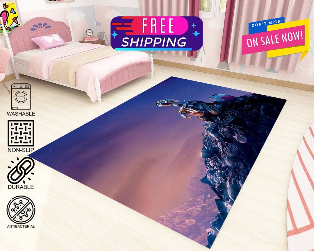 Wall-e, Disney Rug, Pixar, Cartoon Rug, Animation Themed Rug, the Video ...