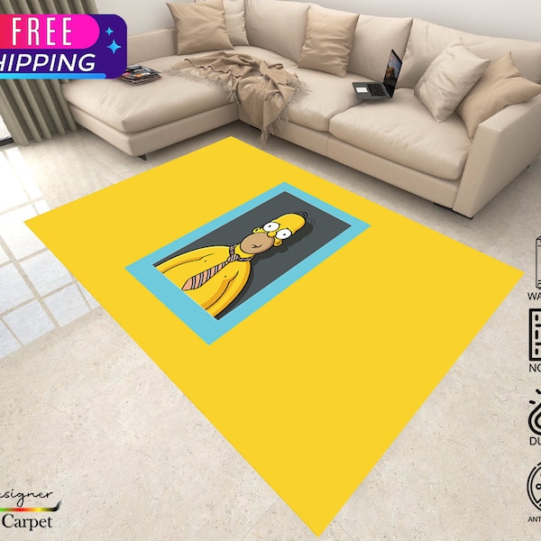 Homer Simpson Rug - Etsy