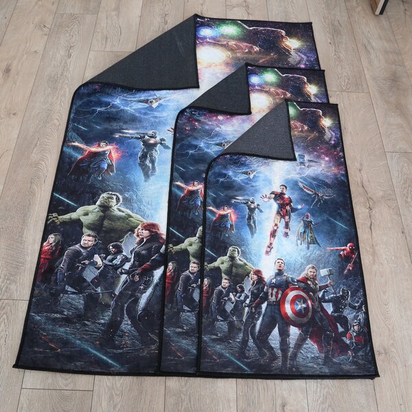 Avengers Rug - Etsy