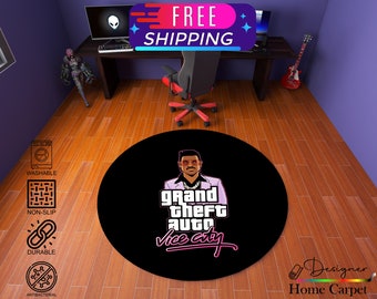 Gta Vice City Rug - Etsy