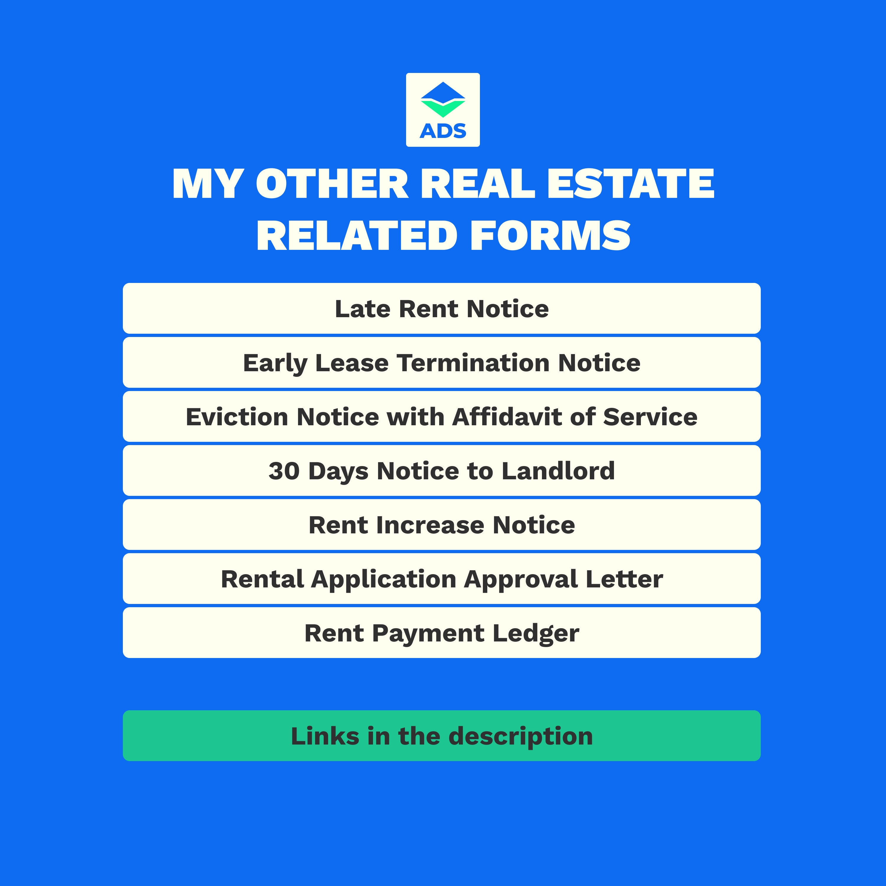 Tenant Move Out Letter Template: Notice to Landlord (editable ...