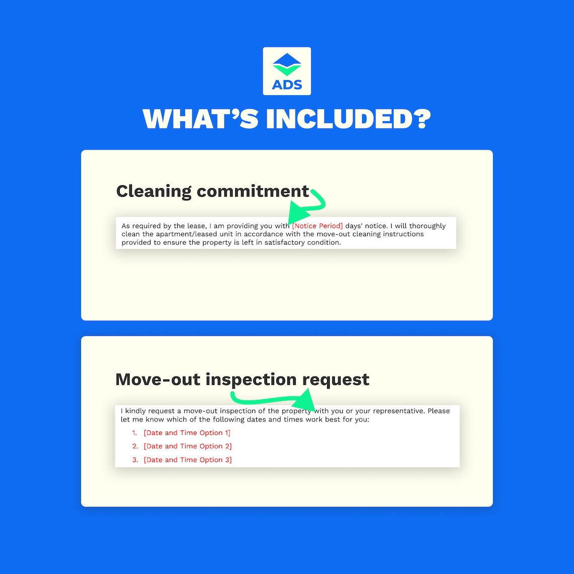 Tenant Move Out Letter Template: Notice to Landlord (editable ...
