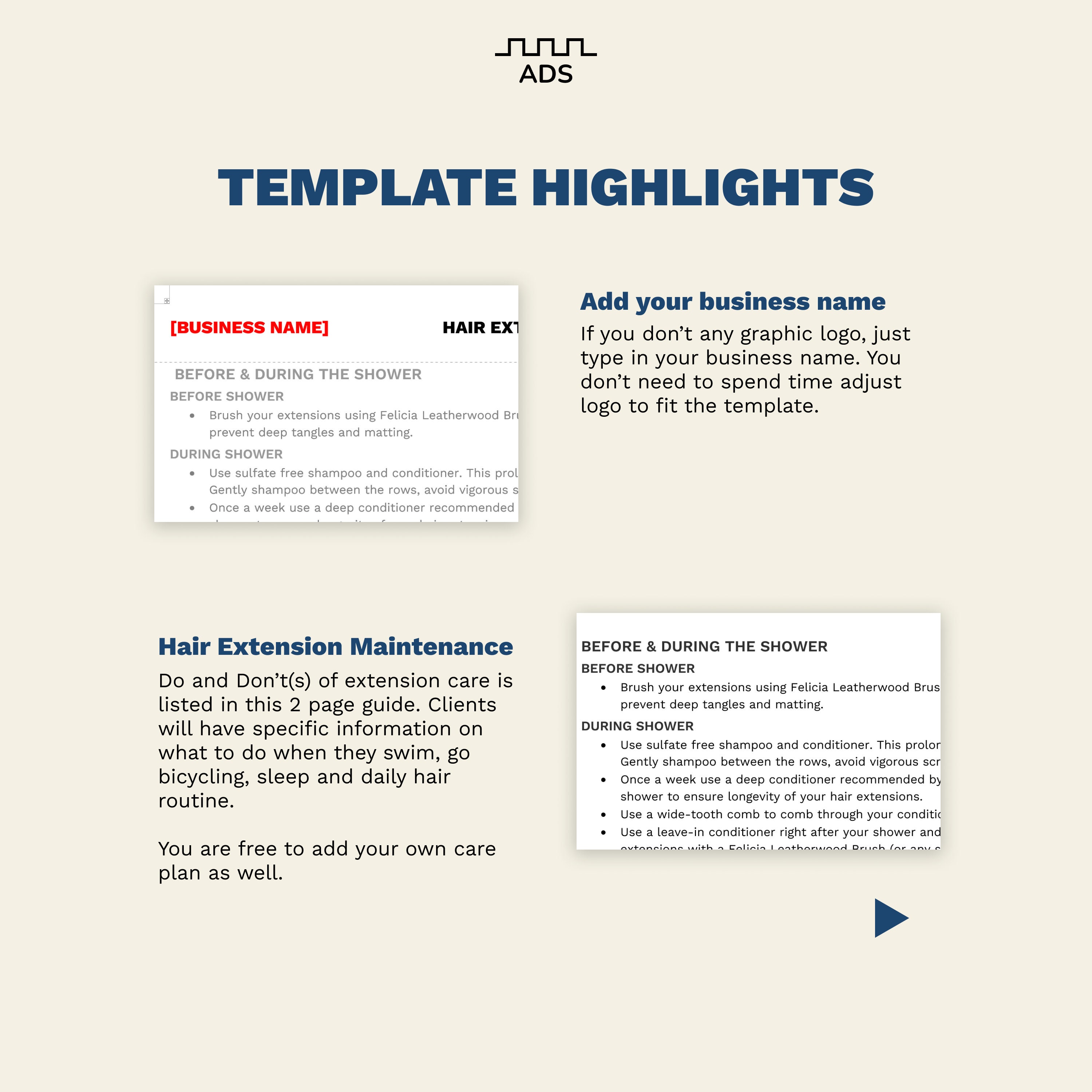 Hair Extension Aftercare Guide | Hair Extension Care Instructions ...