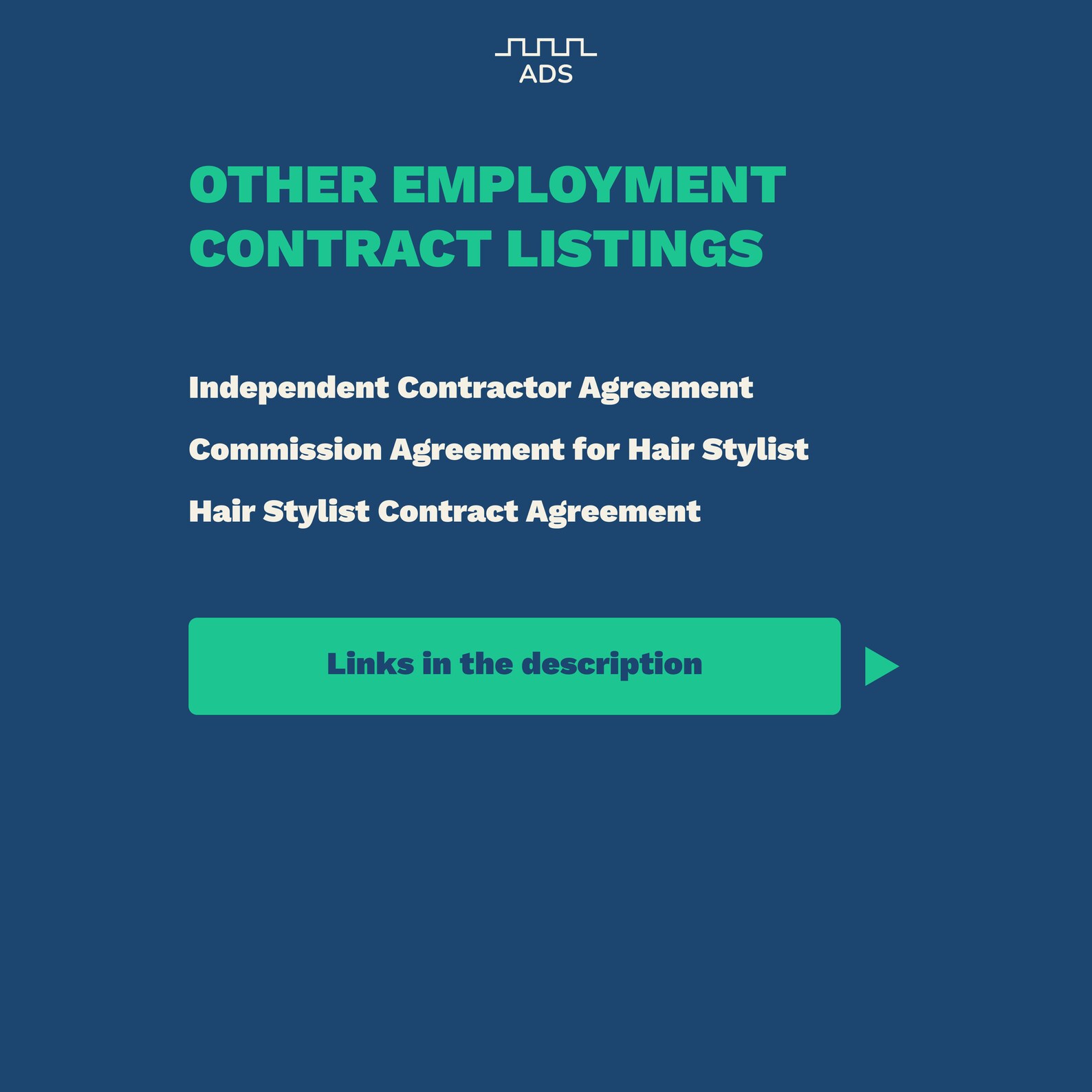 Employment Contract Template | at Will Employment Agreement | Letter ...