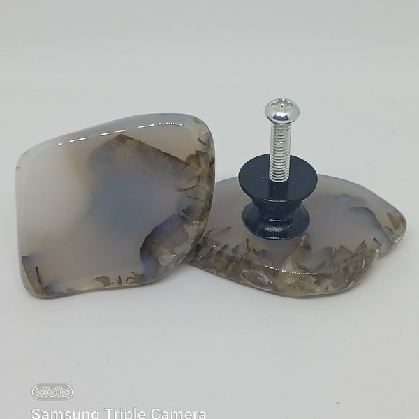 Agate Drawer Pulls - Etsy
