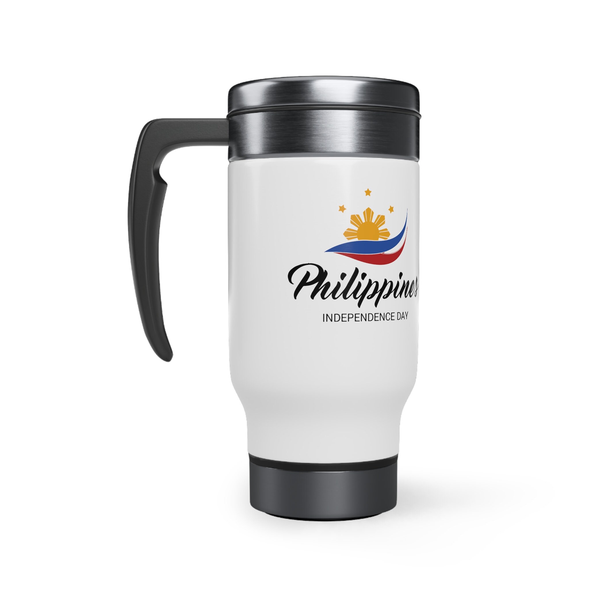 Stainless Steel Philippines Mug, Travel Mug With Handle, Philippines ...