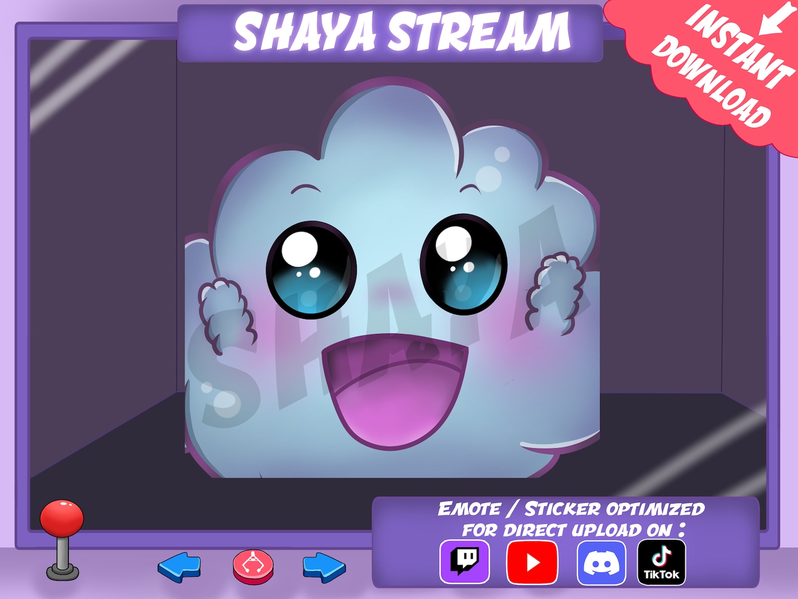 Happy Happy Happy Emotes, Sub Emotes, Text, Twitch Tiktok Youtube ...