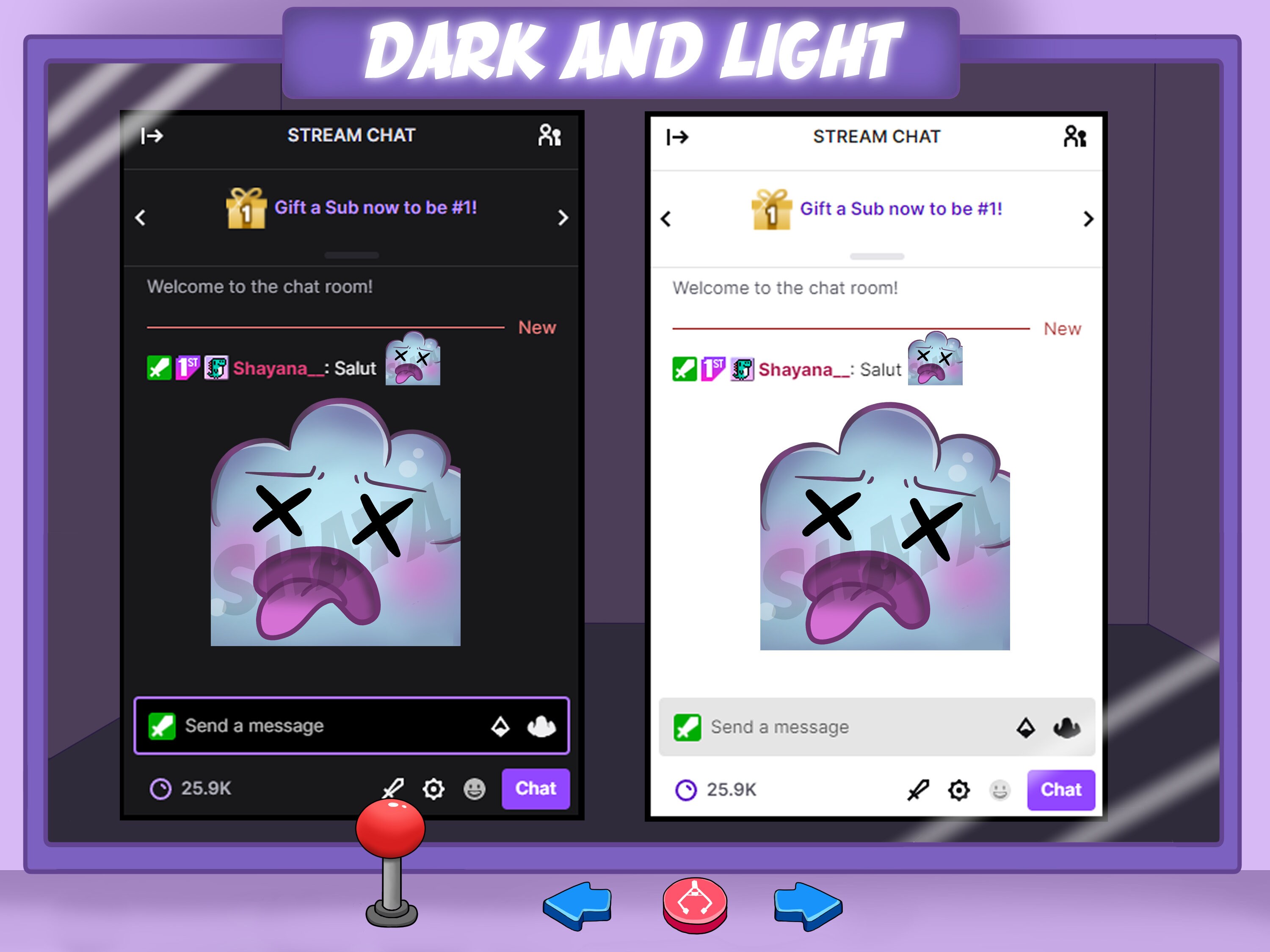 Rip Dead Dead Cloud Emotes, Sub Emotes, Text, Emotes Discord Twitch ...
