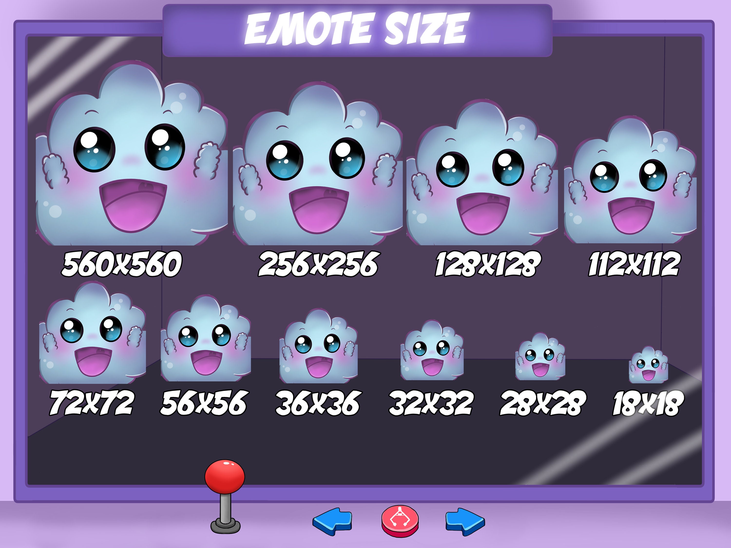 Happy Happy Happy Emotes, Sub Emotes, Text, Twitch Tiktok Youtube ...