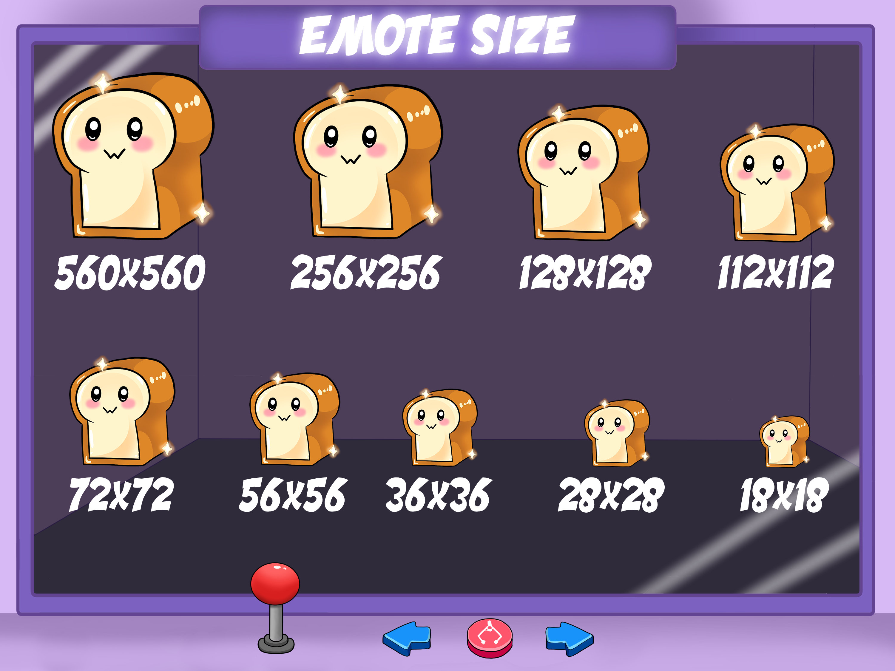 Bread Brioche Emotes, Kick Text Emotes Discord Twitch Tiktok Youtube ...