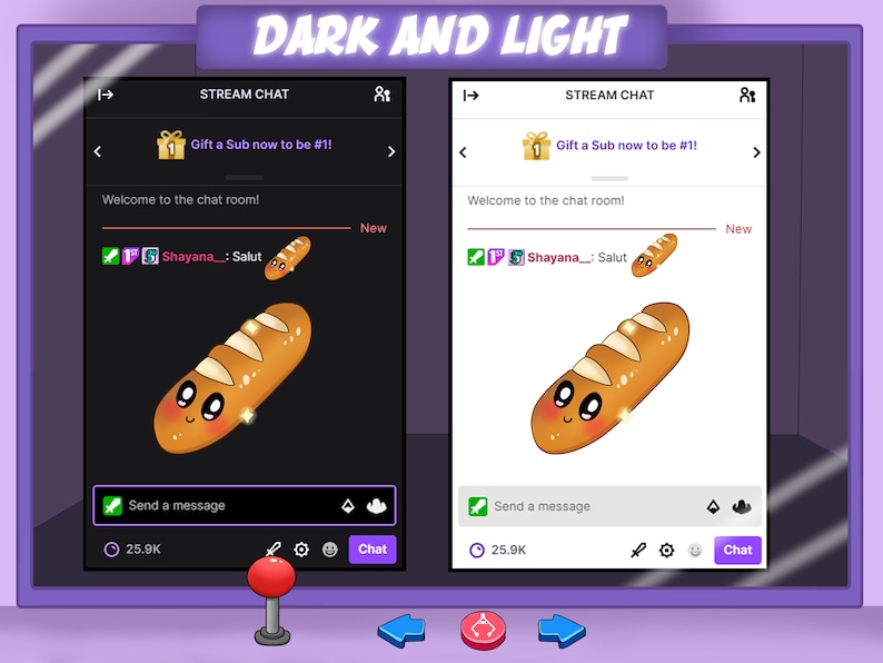 Bread Baguette Emotes, Kick Text Emotes Discord Twitch Tiktok Youtube ...