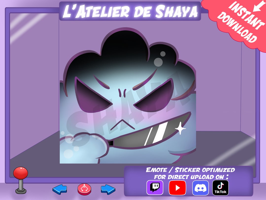 Killer Cloud Emotes Kill Rip Death Dead Emotes Discord Twitch Tiktok ...