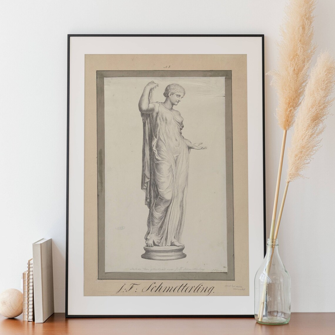 Fine Art Digital Download Vintage Sketch of Venus Figure, Greek ...