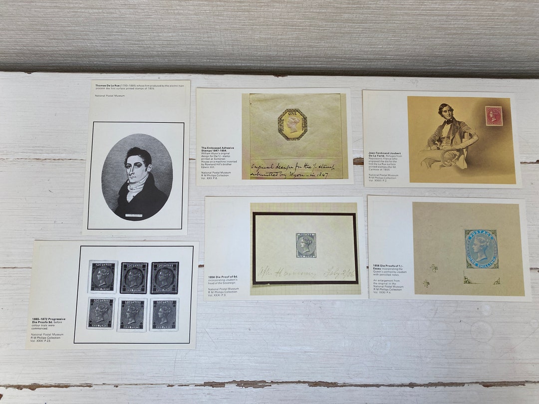 The National Postal Museum Vintage Postcards X 6 - Etsy