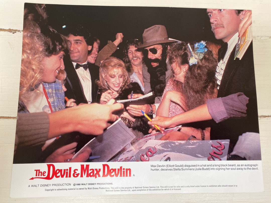 The Devil & Max Devlin Original Vintage Studio Photo 1980 - Walt Disney ...