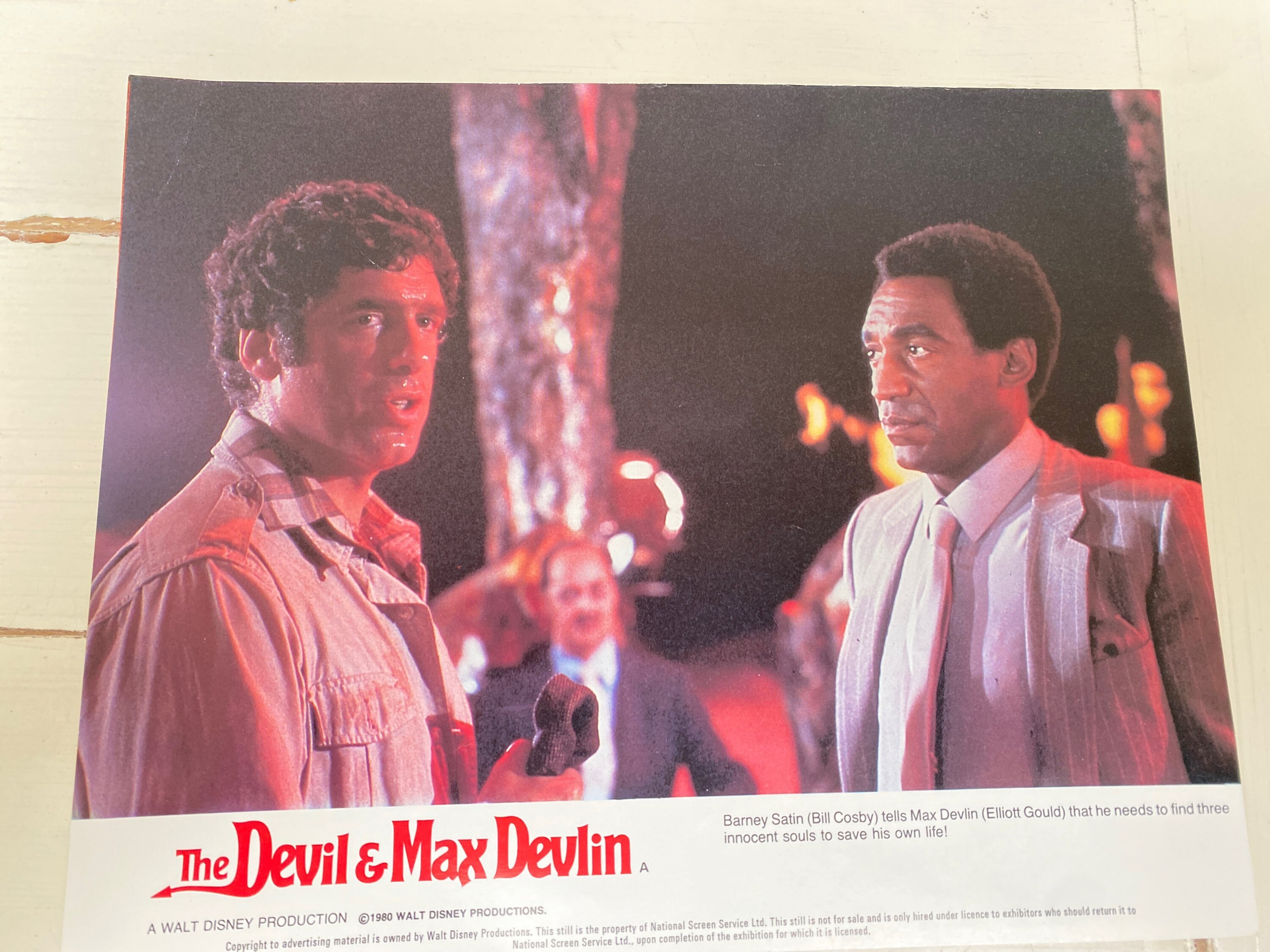 The Devil & Max Devlin Original Vintage Studio Photo 1980 Walt Disney ...