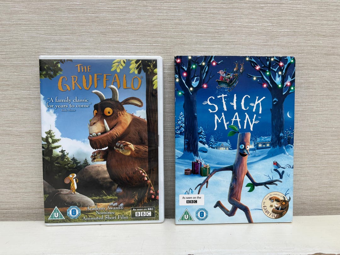 The Gruffalo and Stick Man [DVD] Children's Films - Sold Individually ...