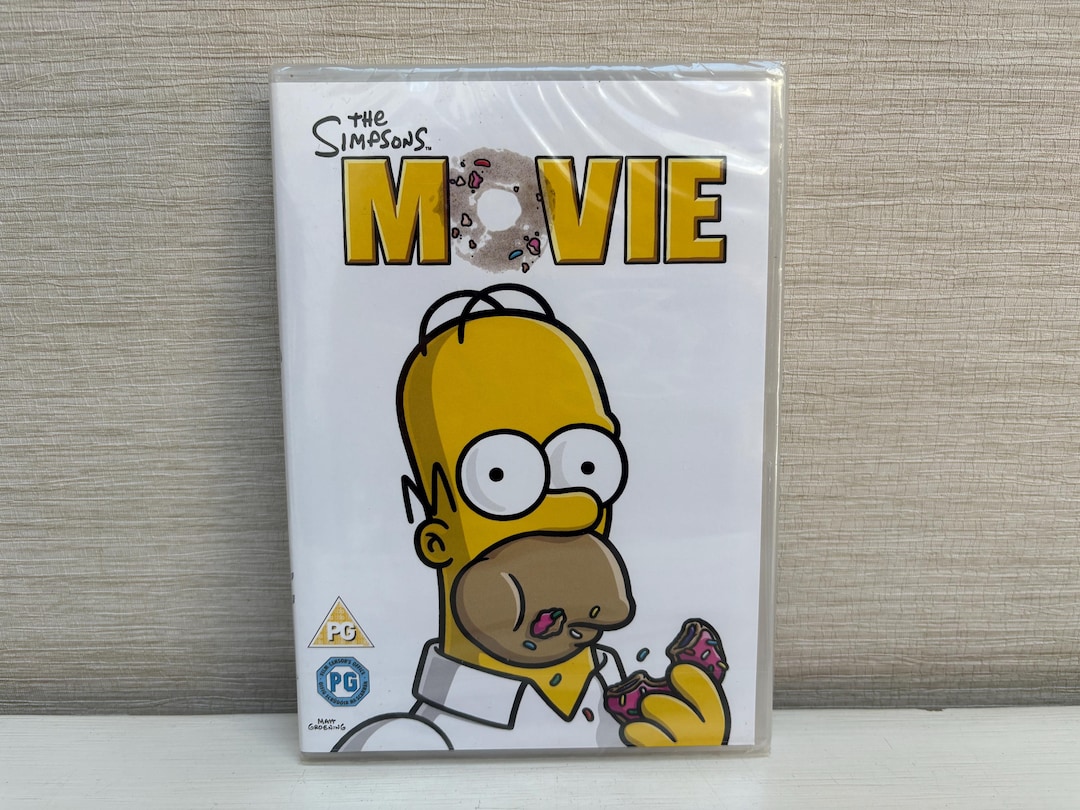 The Simpsons Movie Rated: PG[DVD] New in Cellophane - Etsy