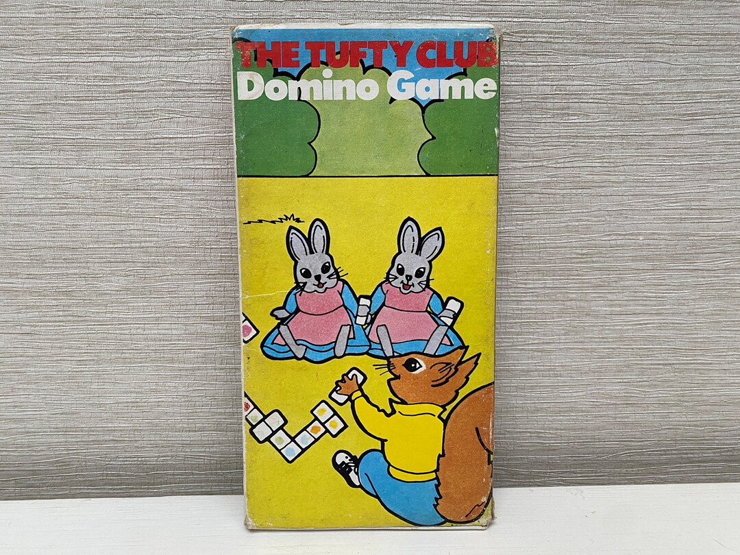 The Tufty Club Domino Game Vintage 1970s Abbatt Toys - Etsy