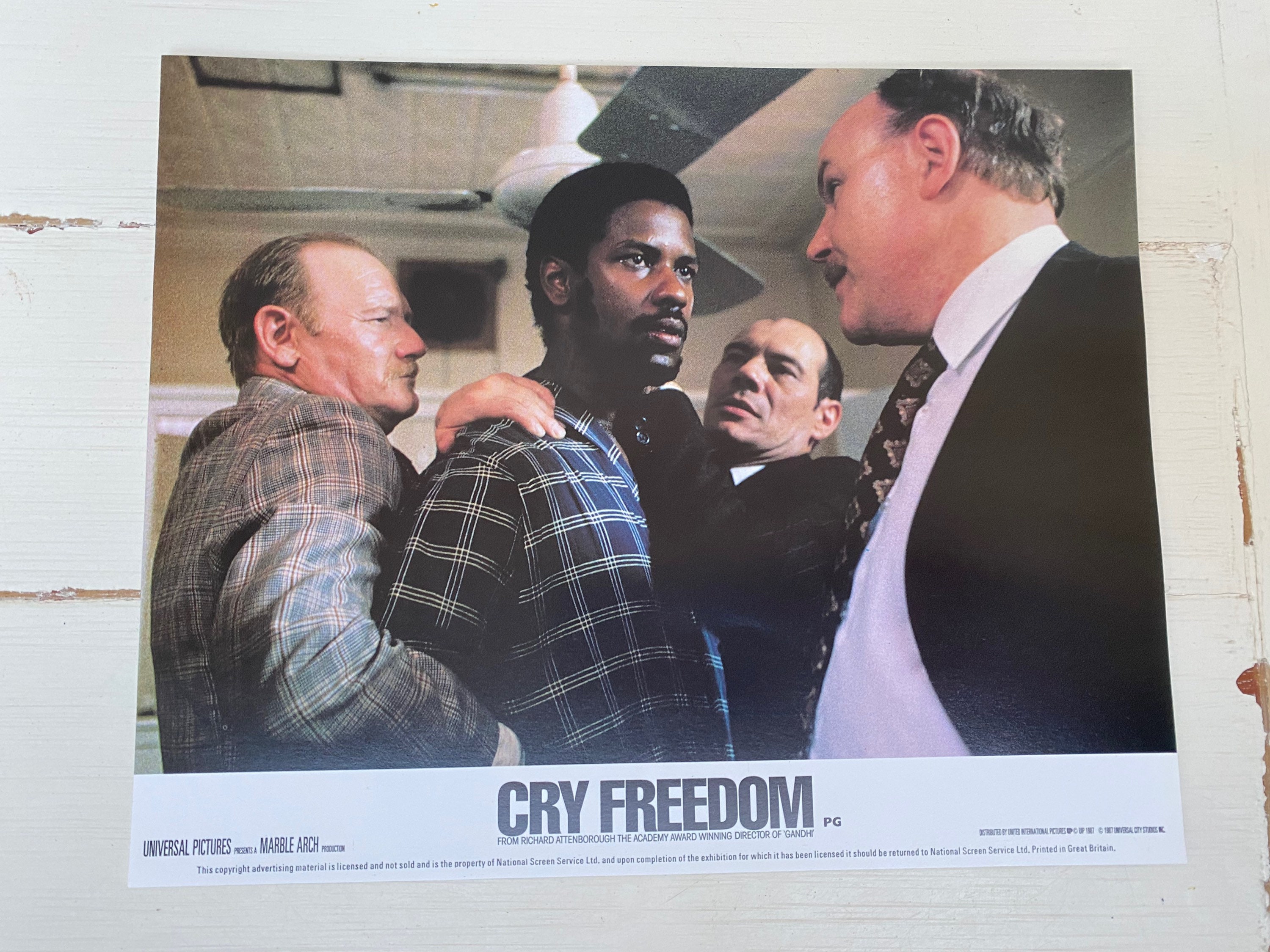 Cry Freedom Poster