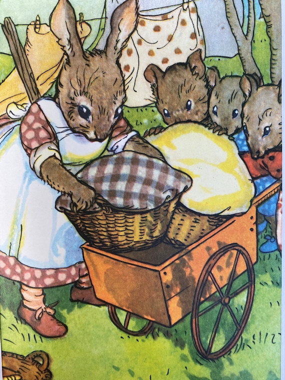 Mr Badger Ladybird Books Original Vintage Print 1949 | Etsy