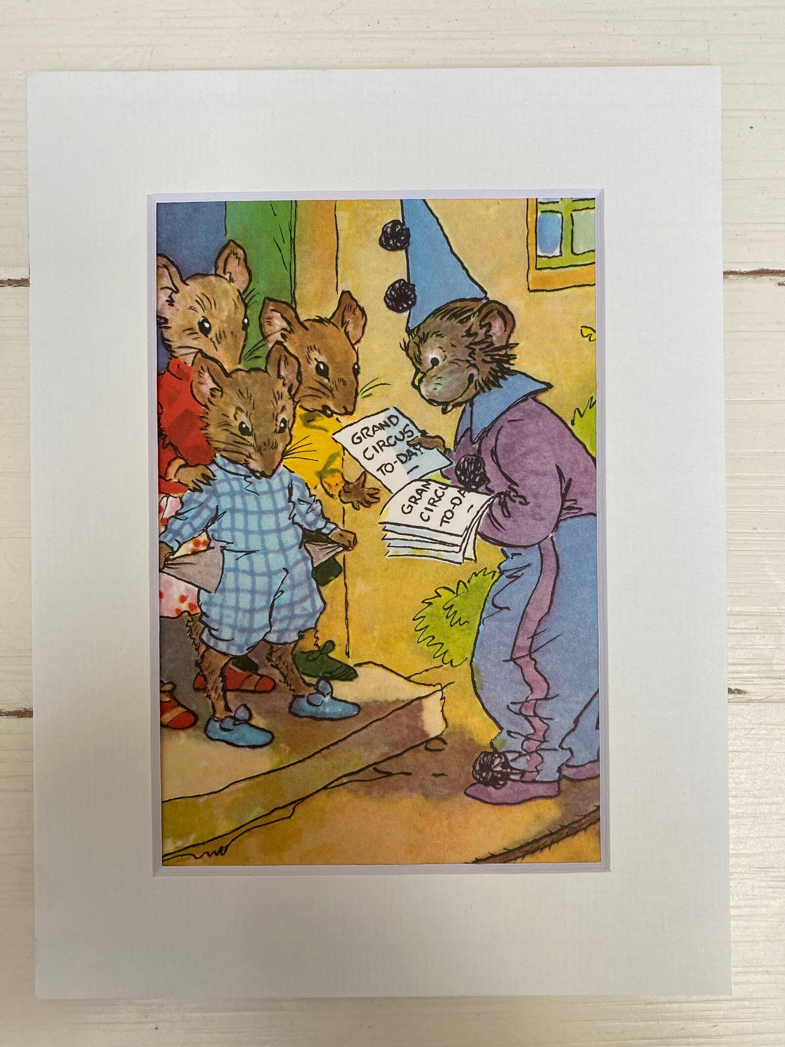 Mr Badger - Ladybird Books Original Vintage Print 1949 - Nursery Decor ...