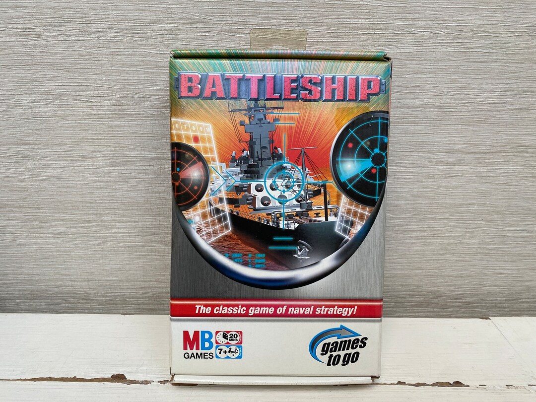 Battleship Games to Go - MB Games 2005 Hasbro - Etsy