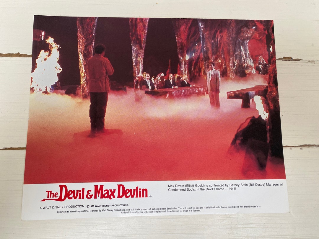 The Devil & Max Devlin Original Vintage Studio Photo 1980 - Walt Disney ...