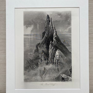 Antique Print of the Bent Cliff Ireland by Robert Hinshelwood (c.1875 ...