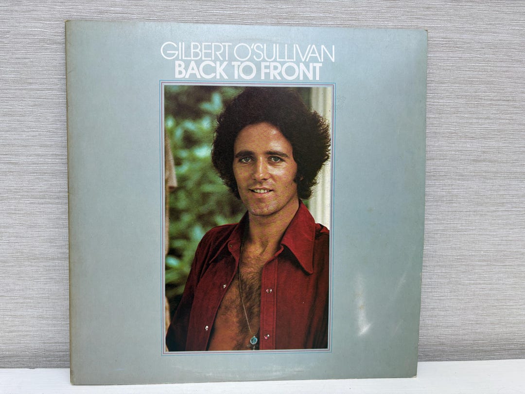 GILBERT O'SULLIVAN Back to Front Vinyl 1972 Stereo Album MAM - Etsy