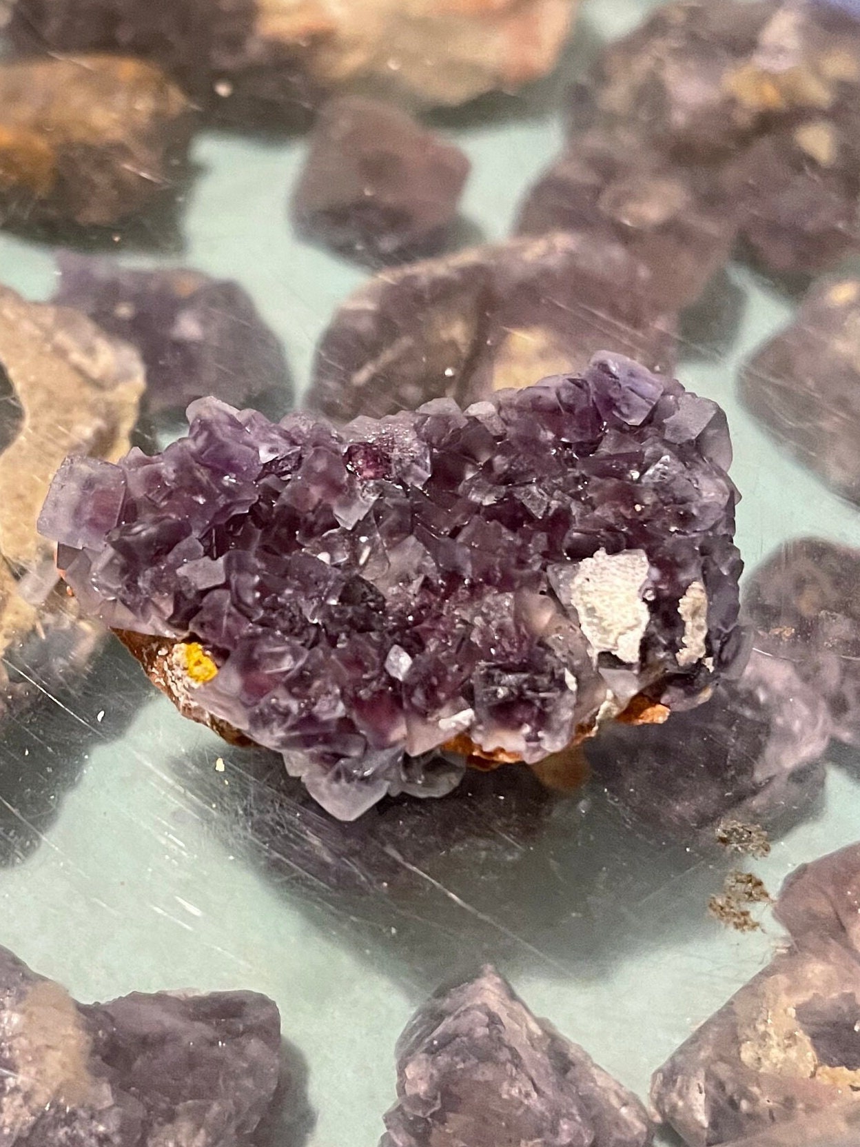 Phantom Fluorite Crystal Matrix - Etsy