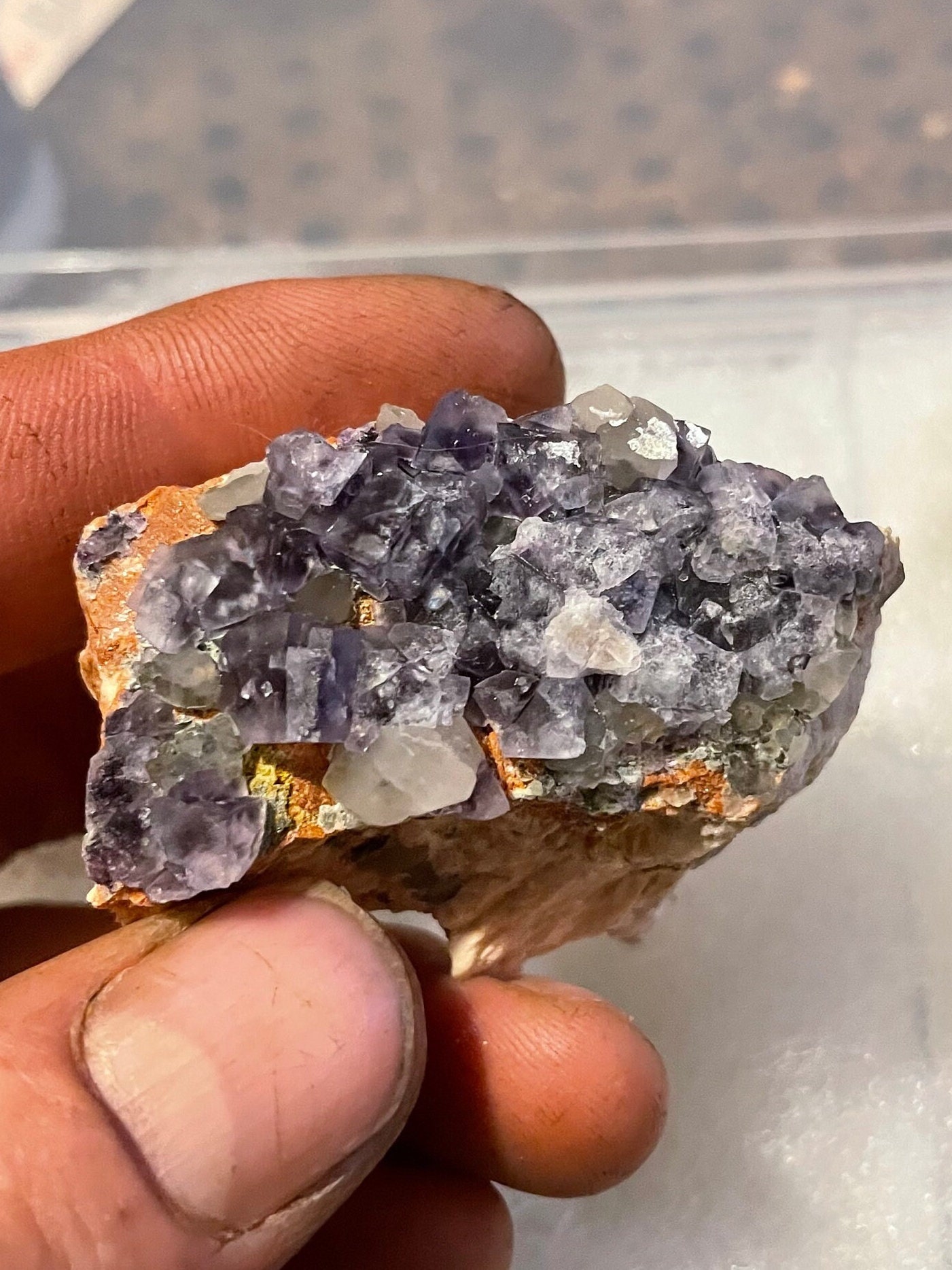 Phantom Fluorite and Quartz Crystal Matrix - Etsy