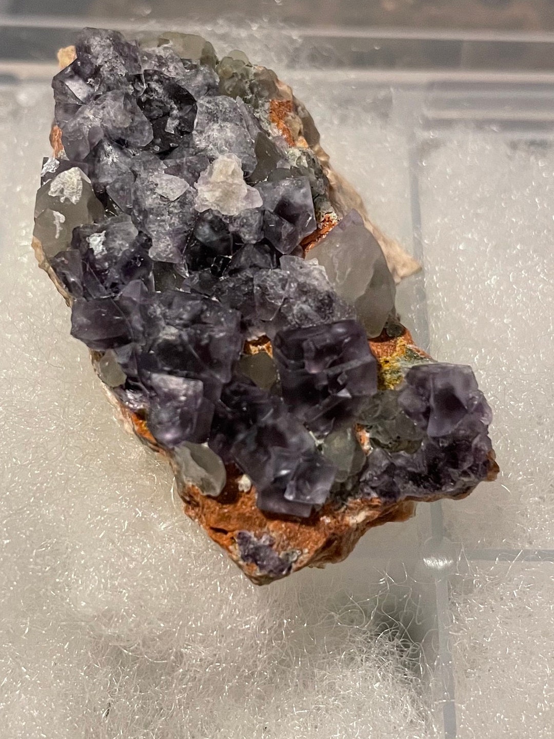 Phantom Fluorite and Quartz Crystal Matrix - Etsy