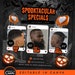 Halloween Barber Flyer: Spooky Specials, Hair, Locs, Braids (DIY Canva ...