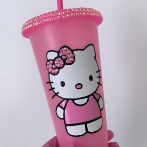 Hello Kitty Blinged Cup - Etsy