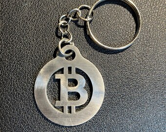Bitcoin Keychain - Etsy