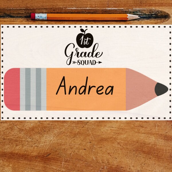 Pre K Name Tags - Etsy
