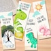 Reading Bookmark Set for Kids Four 2x6 Printable - Etsy