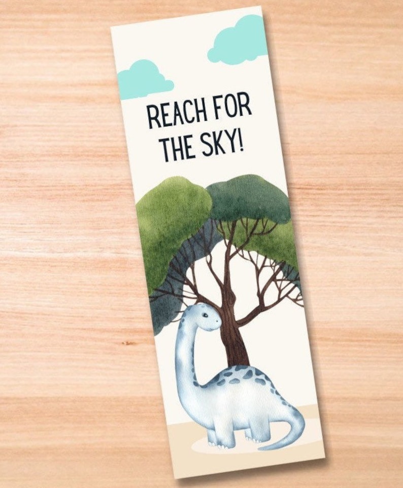 Reading Bookmark Set for Kids Four 2x6 Printable - Etsy