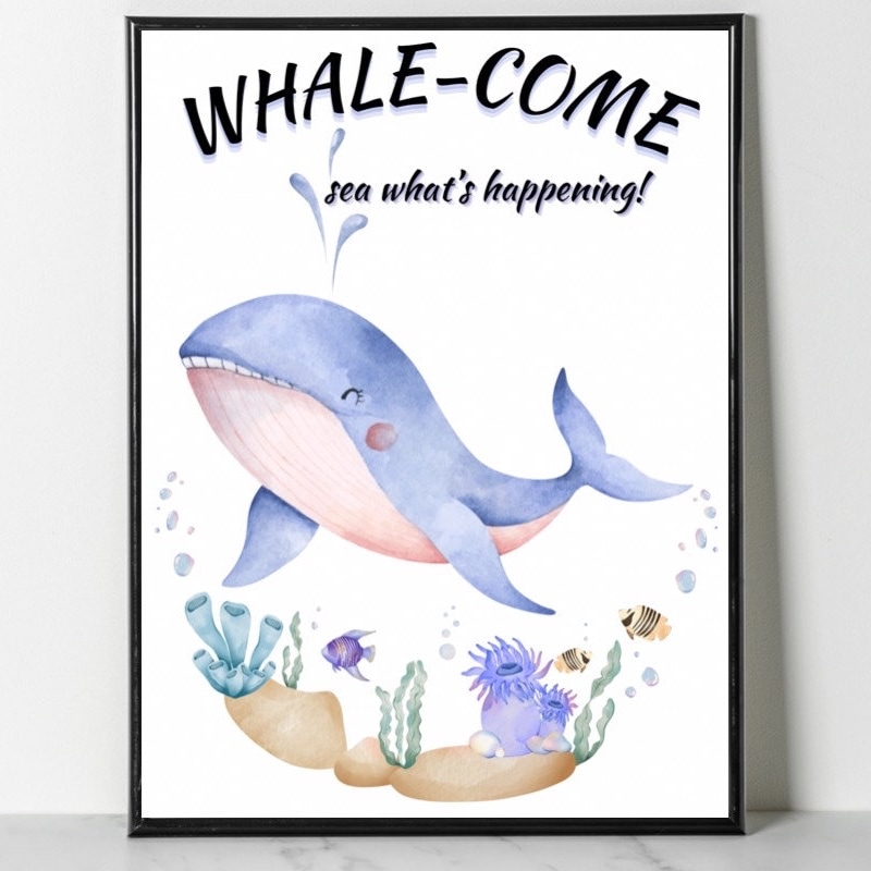 Whalecome - Etsy