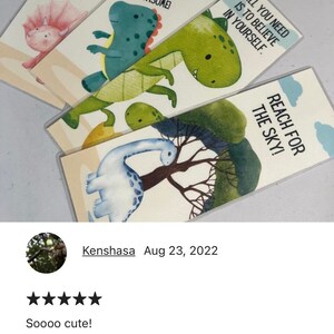 Reading Bookmark Set for Kids Four 2x6 Printable - Etsy