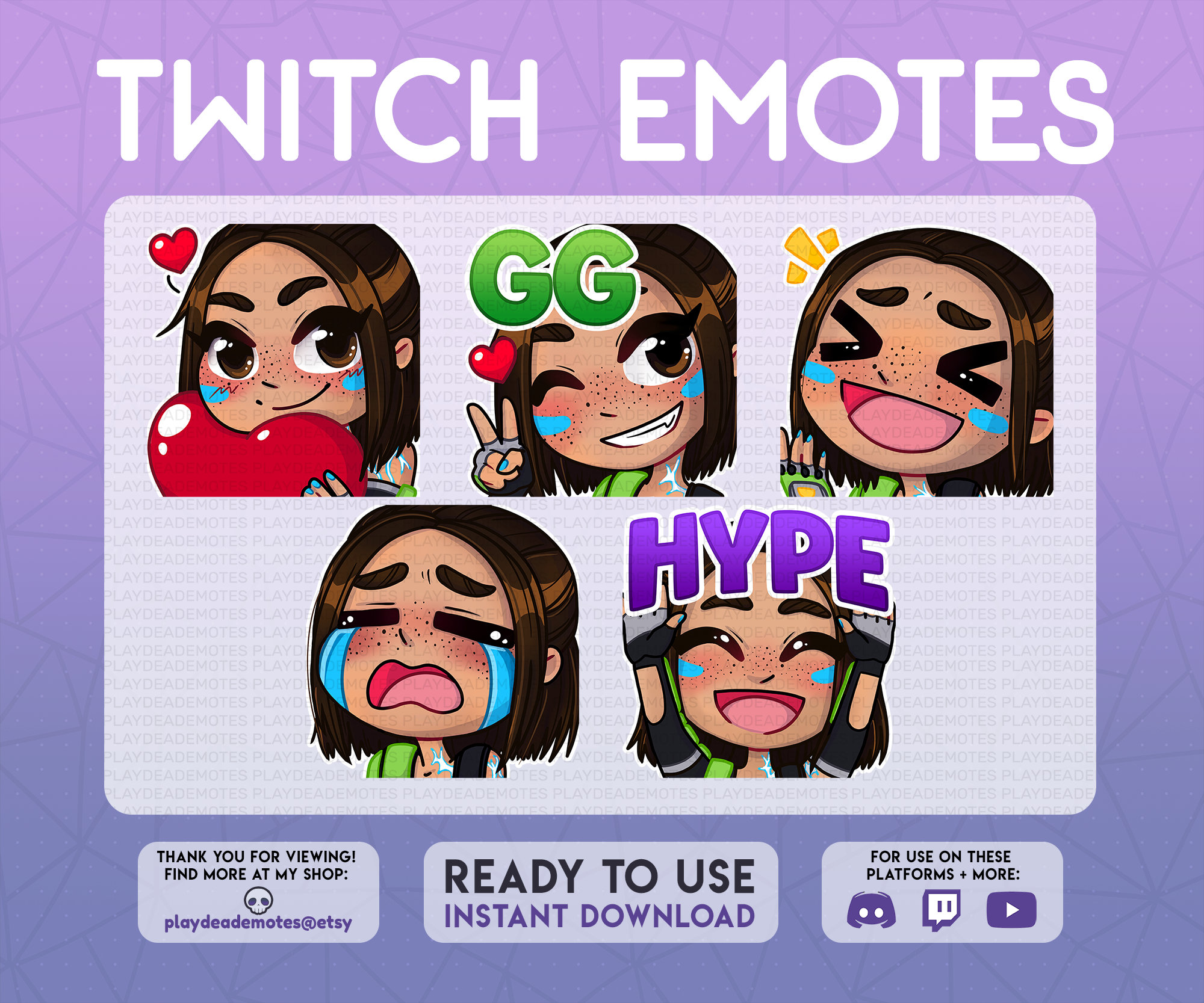 APEX LEGENDS CONDUIT 5-pack Emotes | 5-pack Bundle of Static Conduit ...