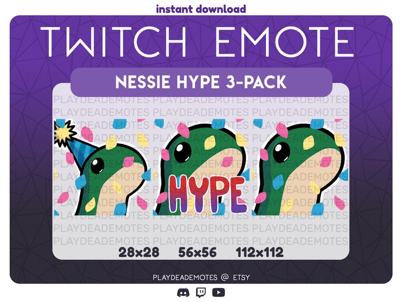 Cute Apex Legends Nessie HYPE Twitch Emote Wattson Nessie Discord ...