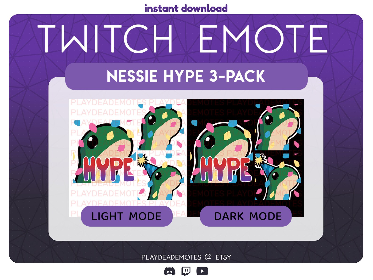 Cute Apex Legends Nessie HYPE Twitch Emote Wattson Nessie Discord ...