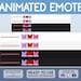 W STREAM ANIMATED EMOTE | Animated + Static Included, Pastel Purple W ...