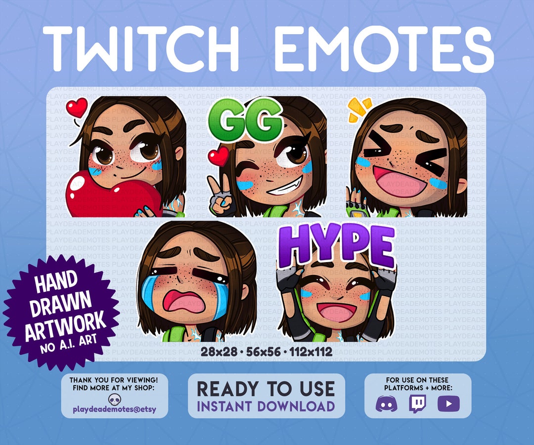APEX LEGENDS CONDUIT 5-pack Emotes | 5-pack Bundle of Static Conduit ...