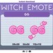 Kawaii Pink GG Emotes | Cute Pink GG Emote With Hearts, Gg Heart Emote ...