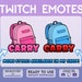 Pink CARRY Emote | Cute Pink Carry Emote | Pink Carry Text Emote ...
