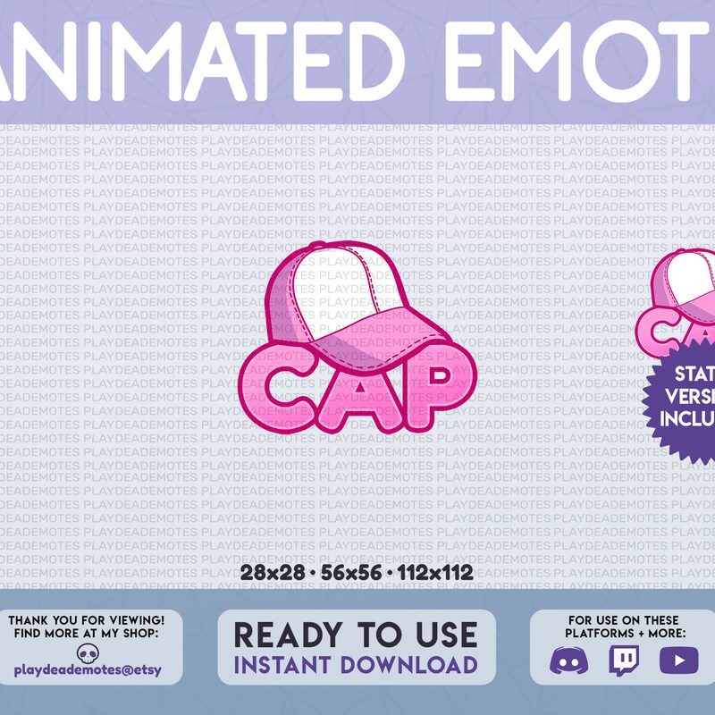 Animated Caps - Etsy